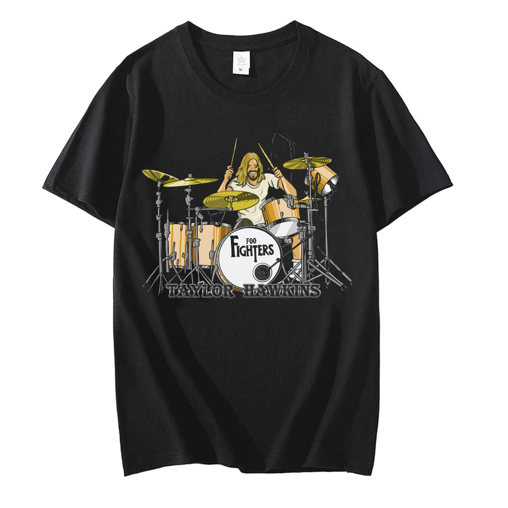 Angel Drummer Taylor Hawkins 1972 – 2022 Rip T-Shirt - Hersmiles