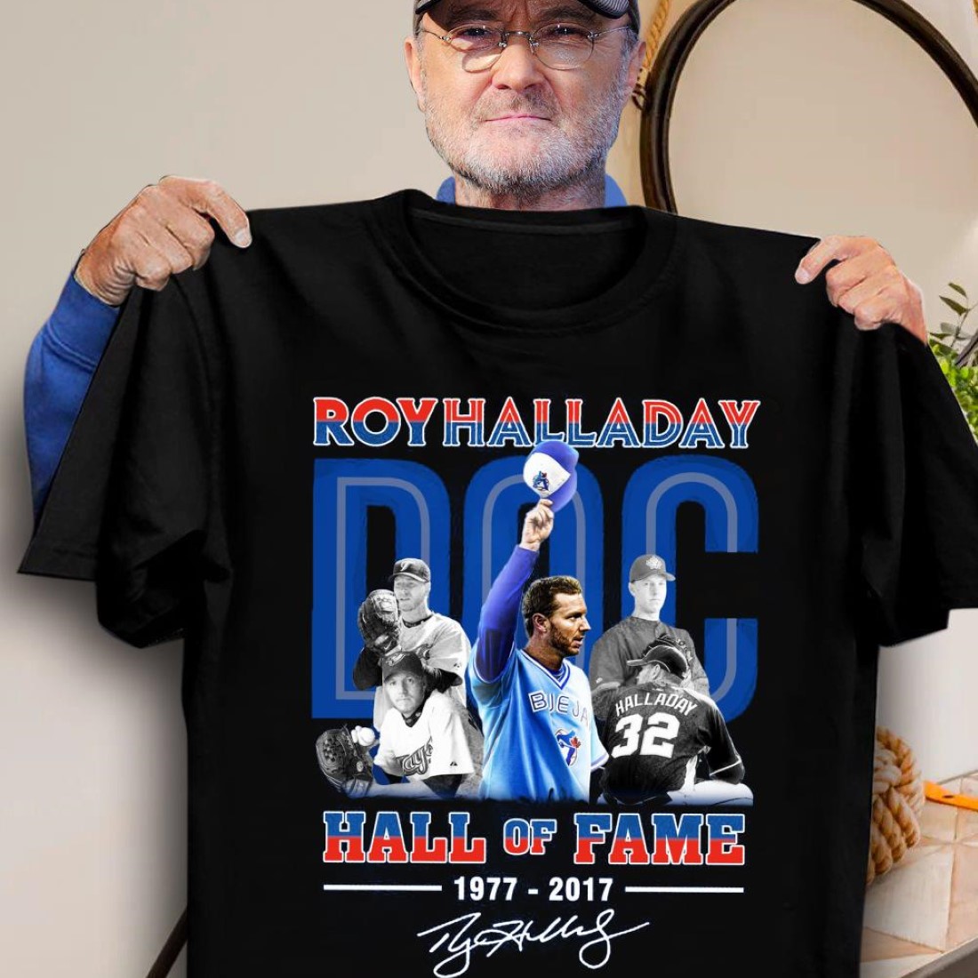 Roy Halladay Doc Toronto Blue Jays Hall Of Fame 1977-2017 Gone But Not ...