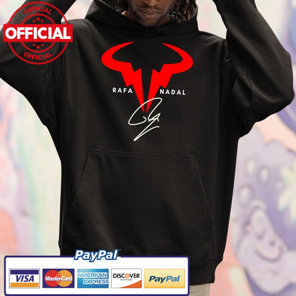 Vamos Rafa Nadal Logo Signature Merch T Shirt - Hersmiles