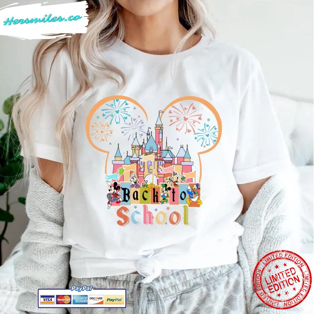 Disney Back To School Retro Shirt, Back To School Shirt, Retro Disney ...