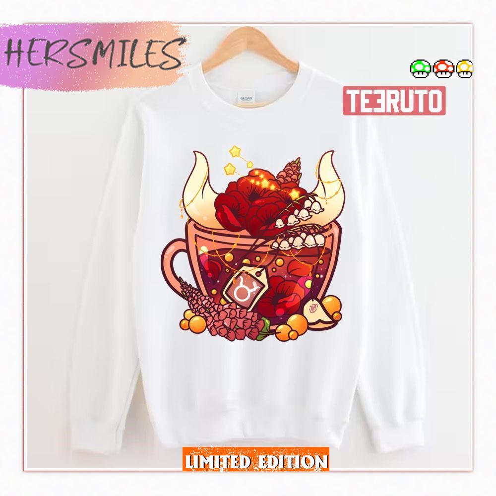 Taurus Zodiac Teacup Shirt - Hersmiles