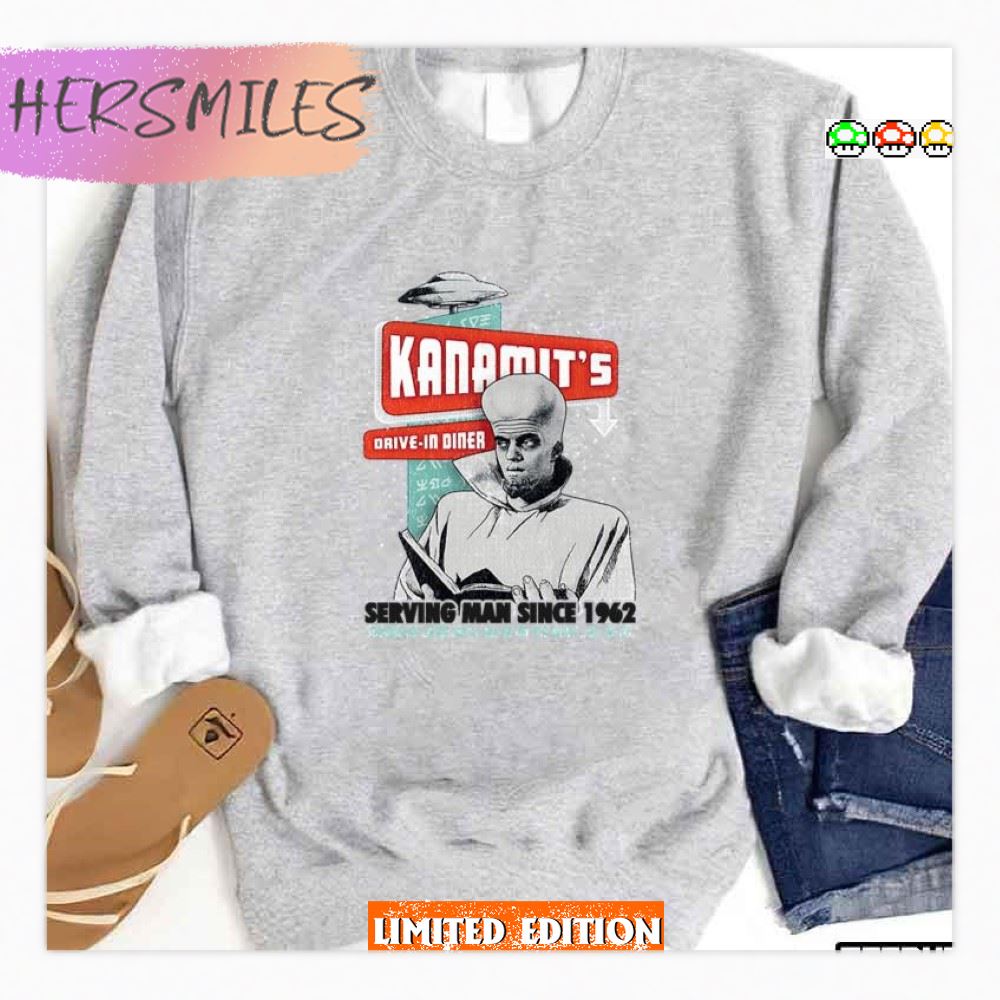 The Another Twilight Zone Movie Big Eye Science Fiction Kanamits Shirt ...