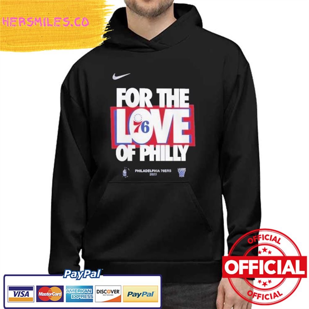 Nike Philadelphia 76ers 2023 NBA Playoffs Mantra T-Shirt - Hersmiles
