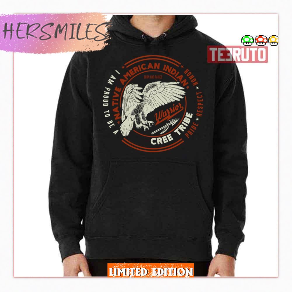American Indian Proud Respect Honor Cree Tribe Native Shirt - Hersmiles