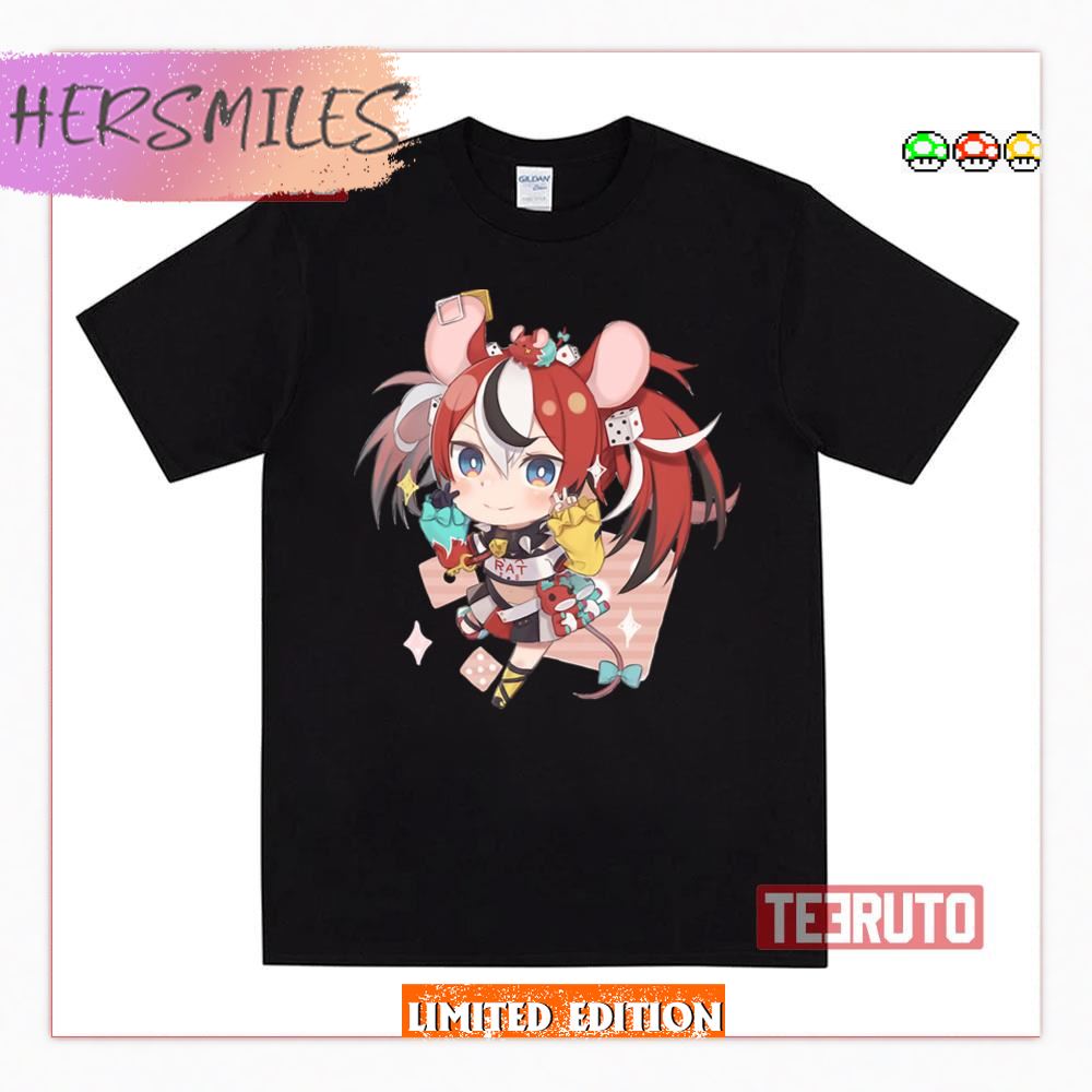 Holocouncil Hakos Baelz Chibi En Hololive Shirt - Hersmiles