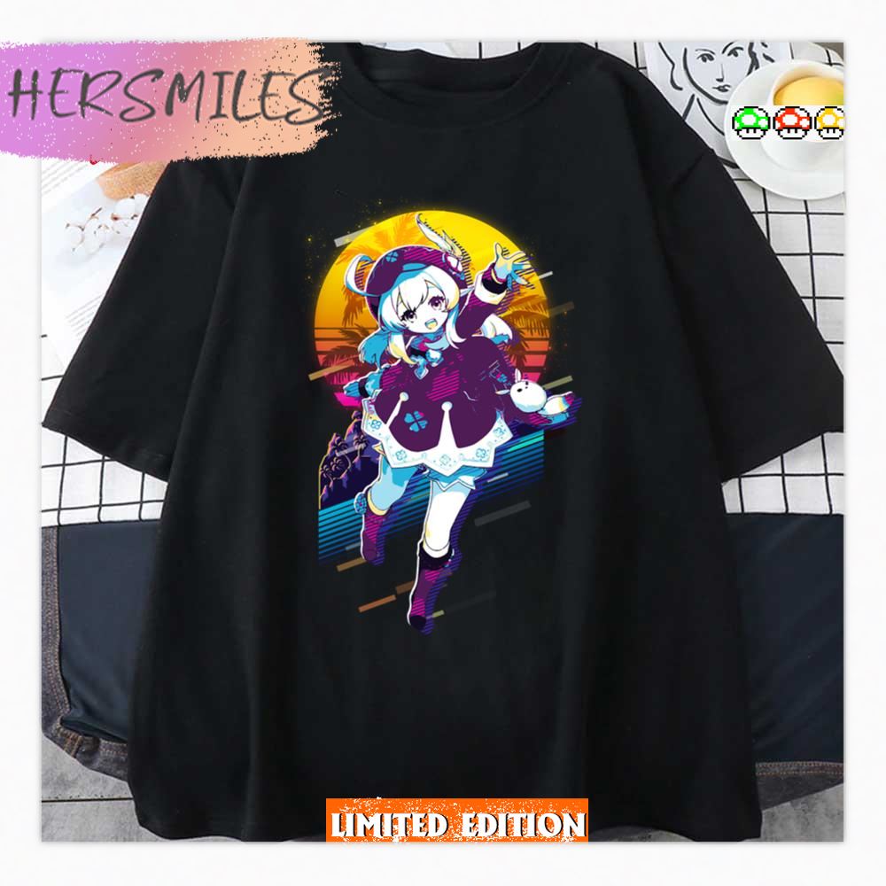 Klee Genshin Impact 80s Retro Shirt - Hersmiles