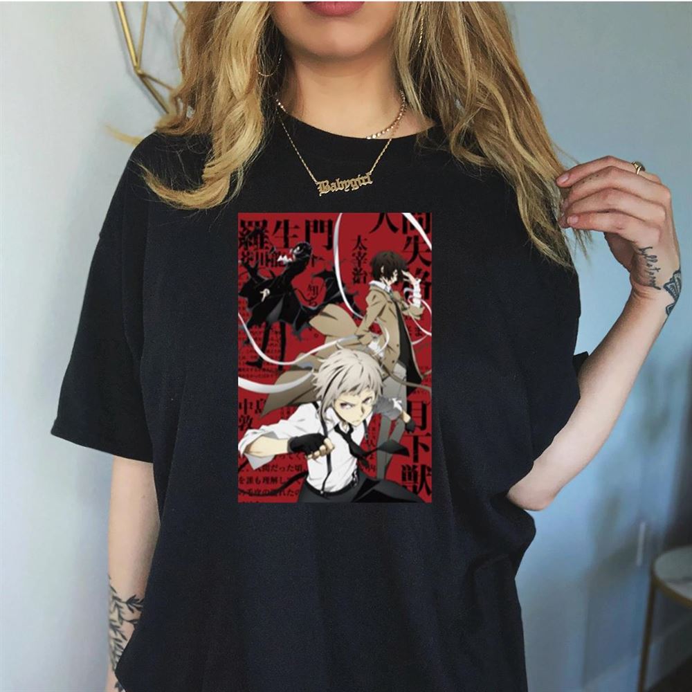 Bungou Stray Dogs Graphic Shirt - Hersmiles
