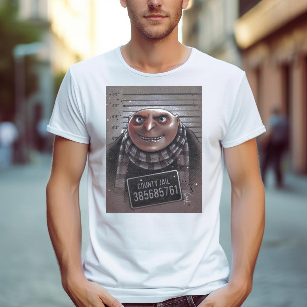 County Jail Gru Despicable Me Evil Genius Shirt - Hersmiles