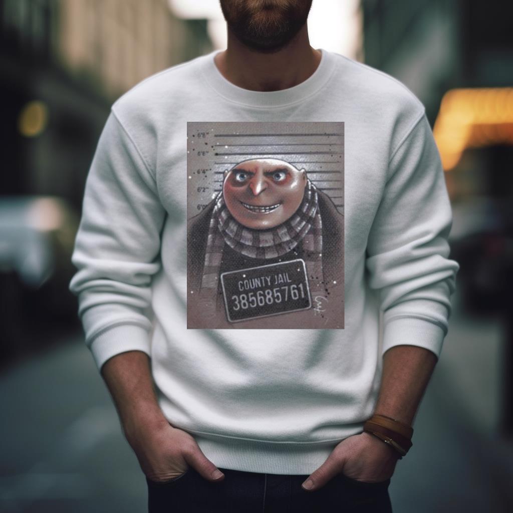 County Jail Gru Despicable Me Evil Genius Shirt - Hersmiles