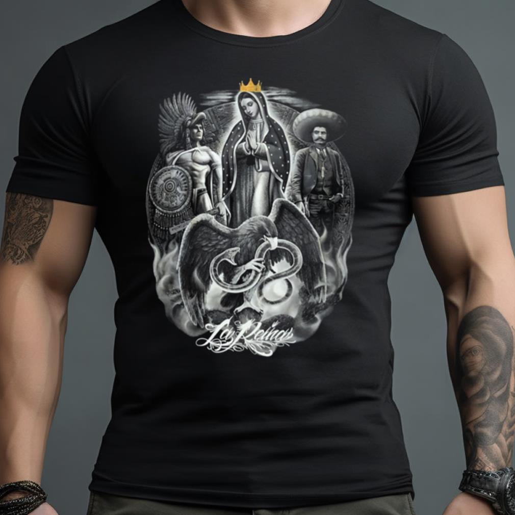 David Gonzales Art Dga La Reina T Shirt - Hersmiles