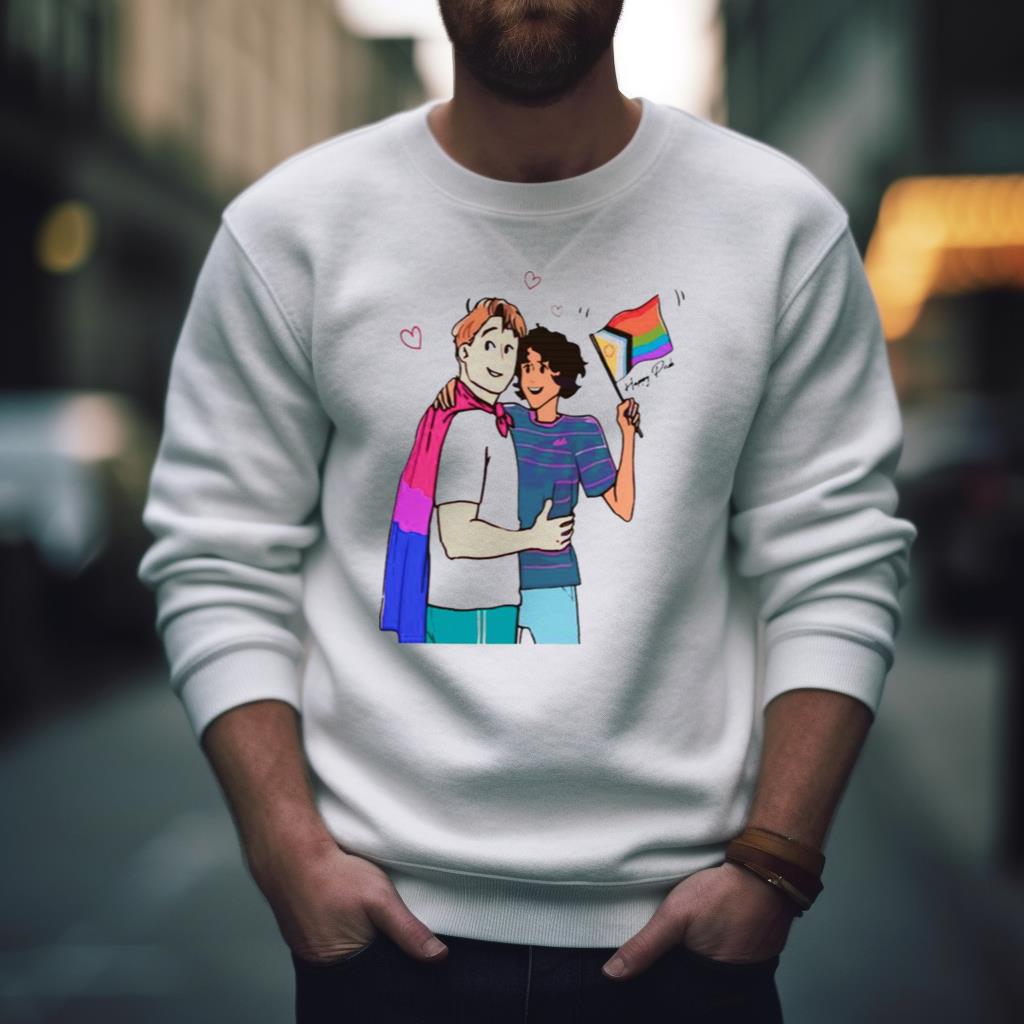 Heartstopper Lgbtq Svg Nick And Charlie Pride Shirt - Hersmiles