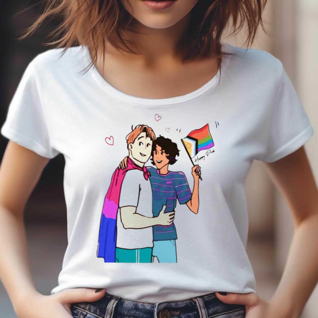 Heartstopper Lgbtq Svg Nick And Charlie Pride Shirt - Hersmiles