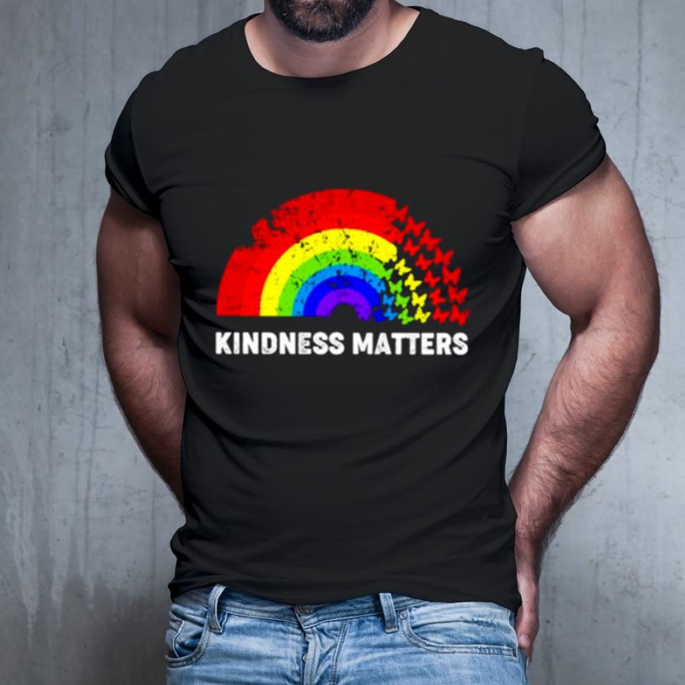Kindness Matters Butterfly LGBT Shirt - Hersmiles