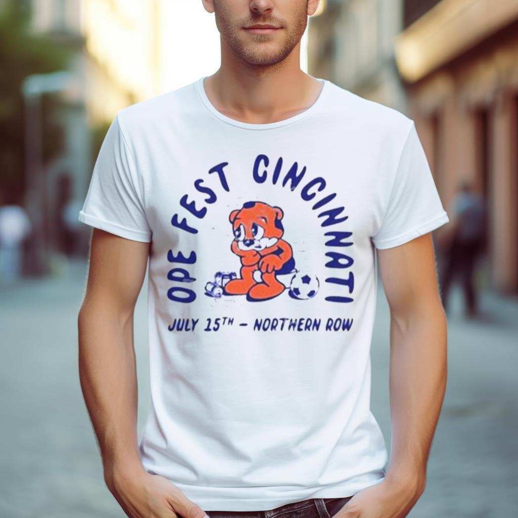 Ope Fest Cincinnati July15Th Northern Row Shirt - Hersmiles