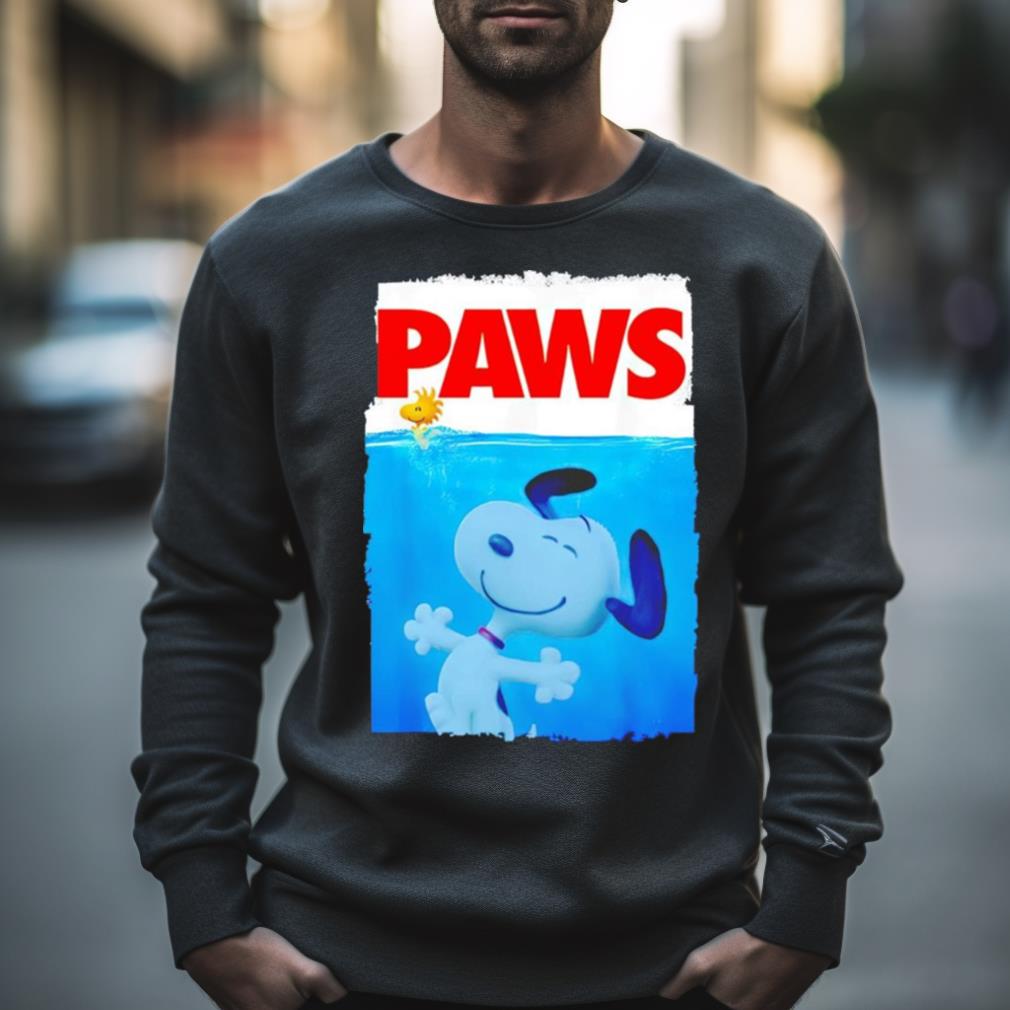 Snoopy And Woodstock Paws Shirt - Hersmiles