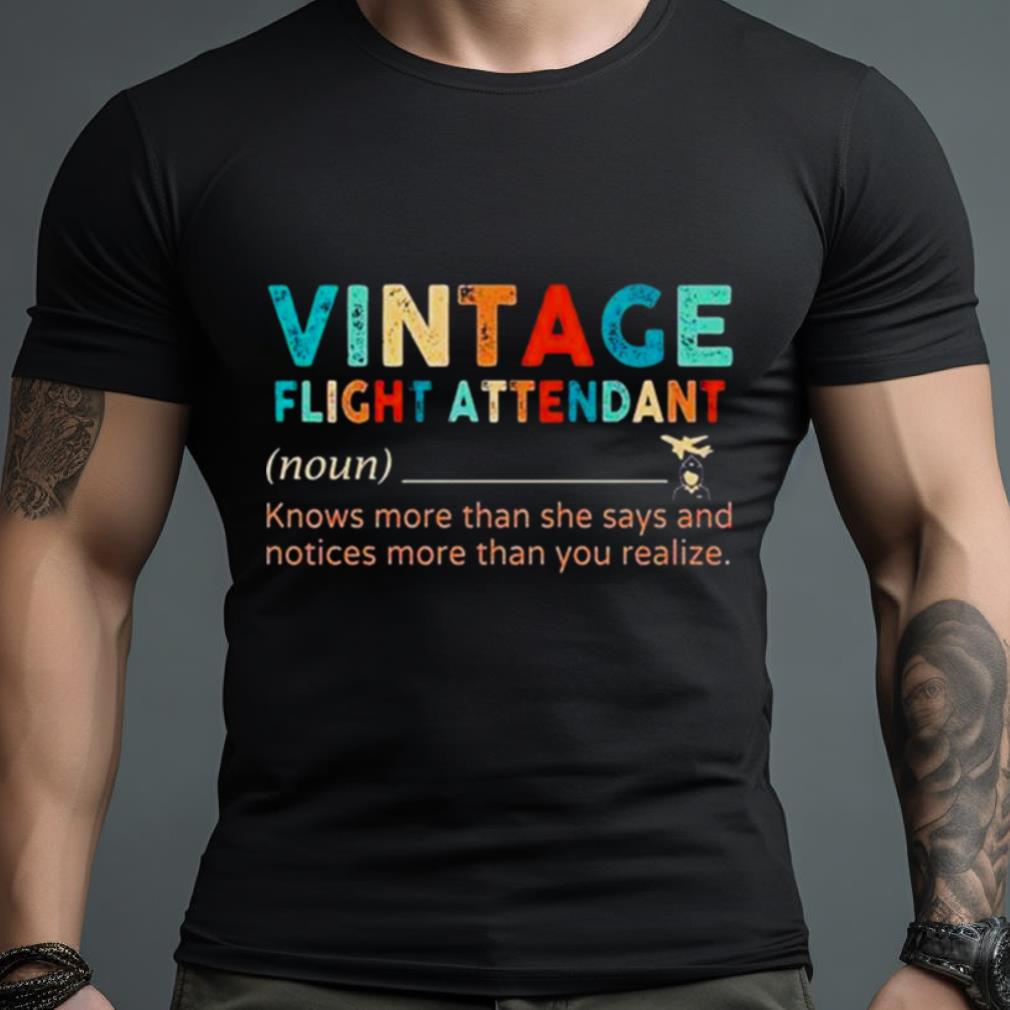 Vintage Flight Attendant Knows More Than She Says And Notices More Than ...