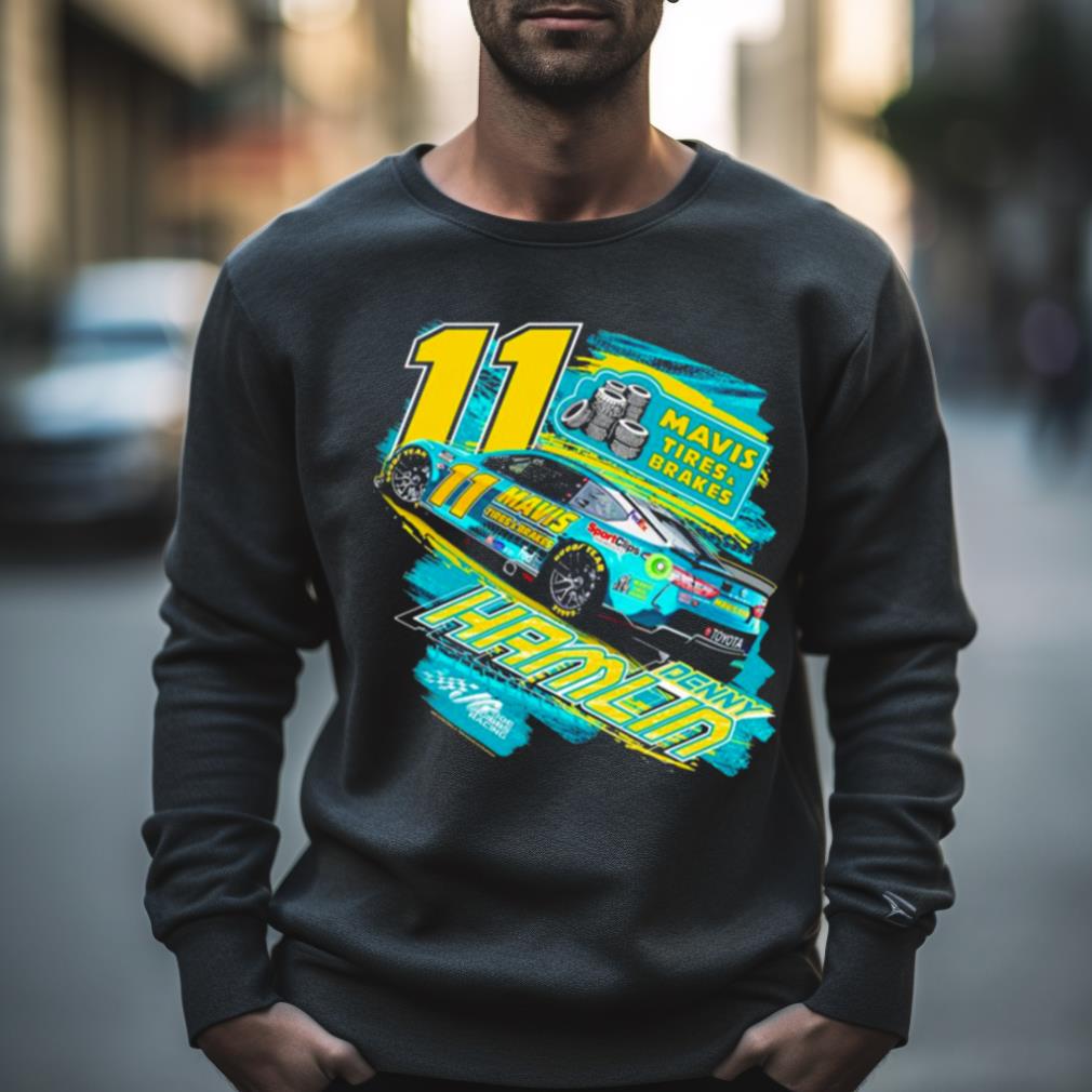 Denny Hamlin Mavis Tires & Brakes Shirt - Hersmiles Denny Hamlin Mavis Tires & Brakes Shirt - Hersmiles