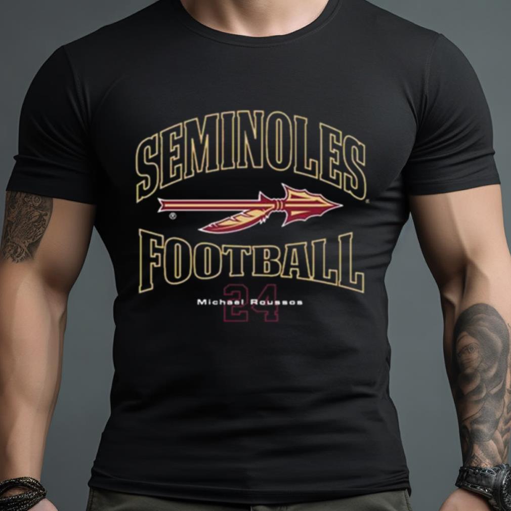 Florida State Seminoles Michael Roussos 2023 Ncaa Football Shirt ...