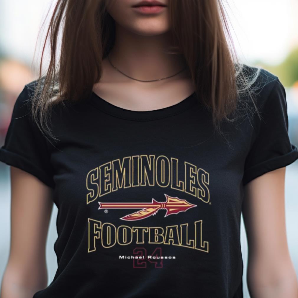 Florida State Seminoles Michael Roussos 2023 Ncaa Football Shirt ...