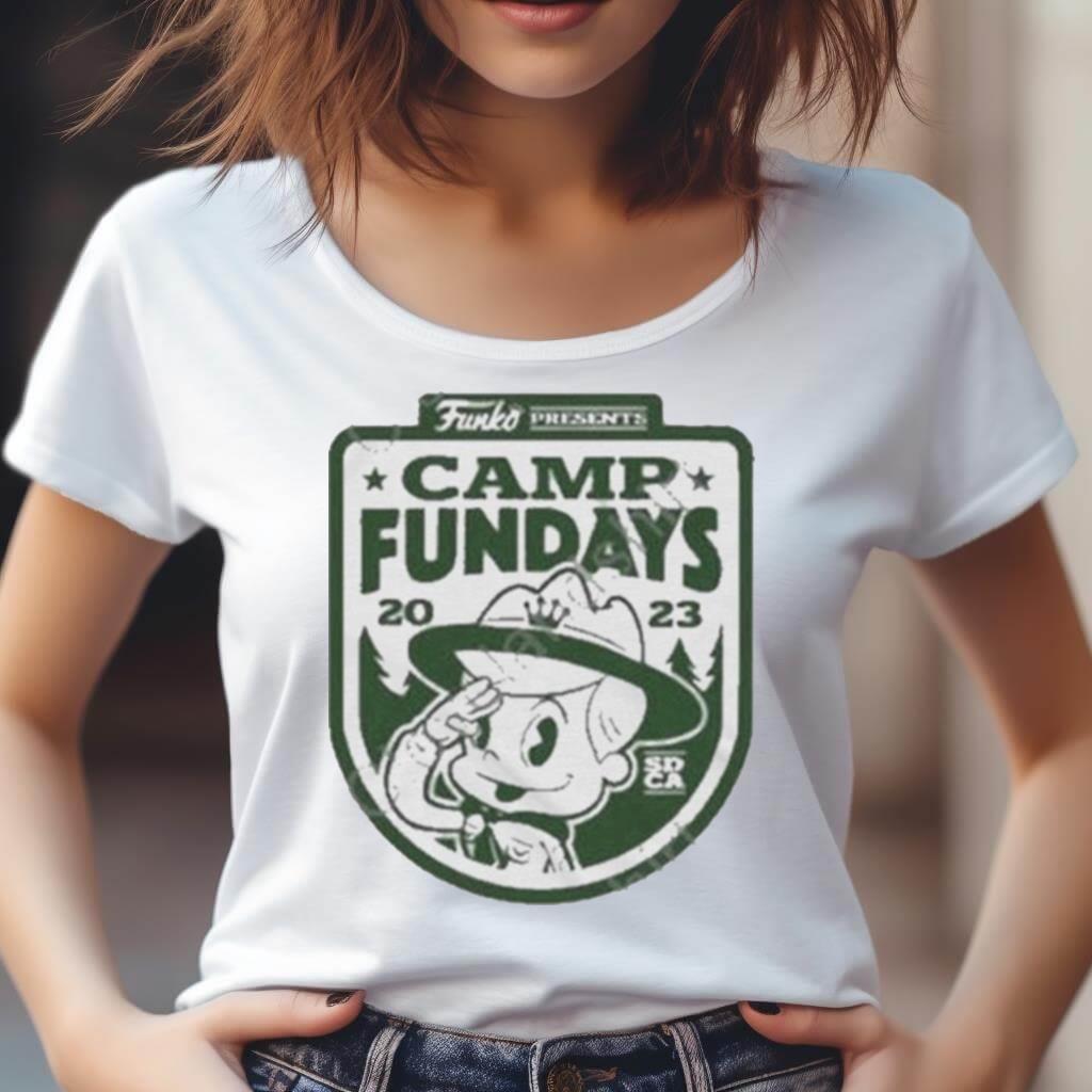 Funko Store 2023 Camp Fundays Shirt - Hersmiles