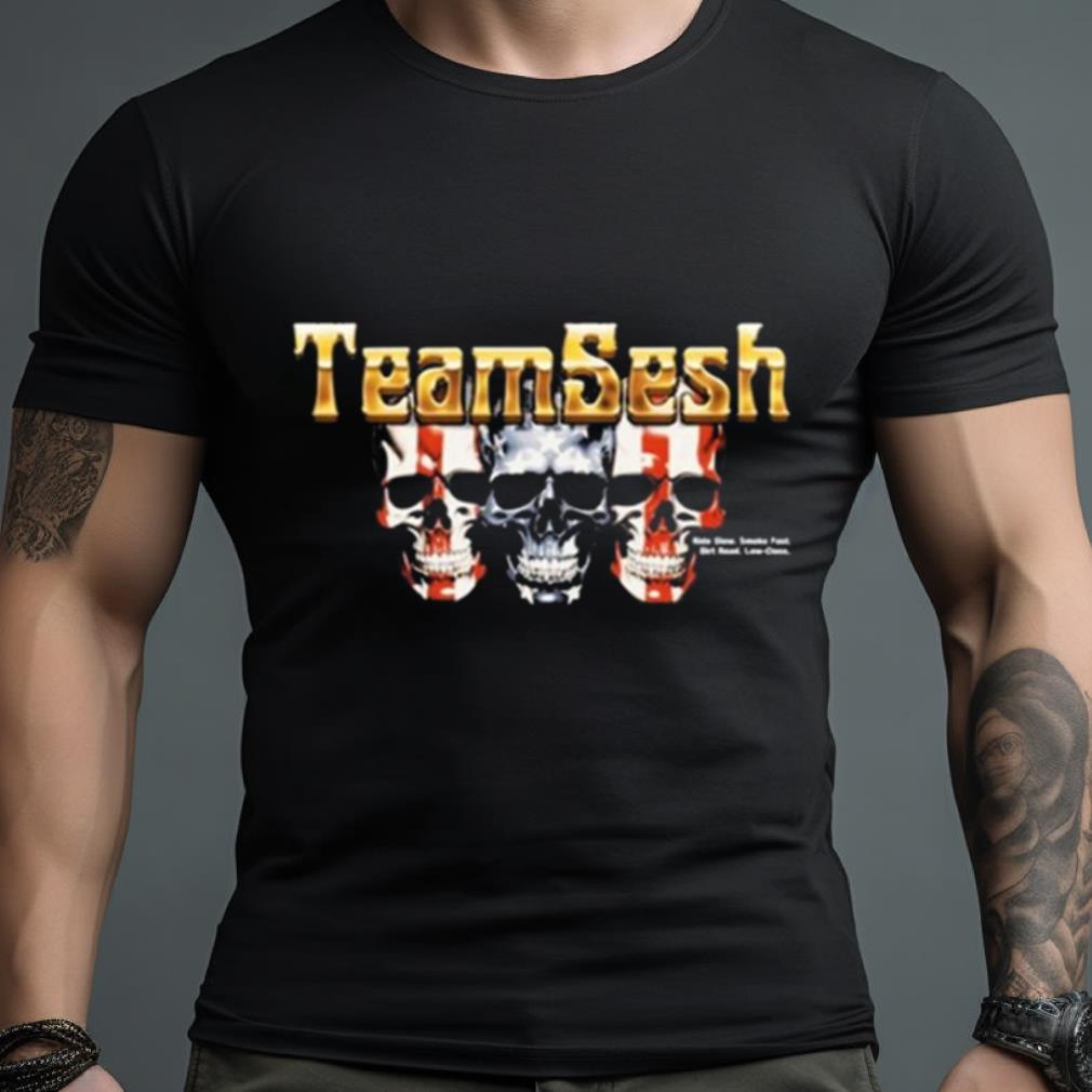 Teamsesh Ride Slow Smoke Fast Dirt Road Low Class Art Design T Shirt ...