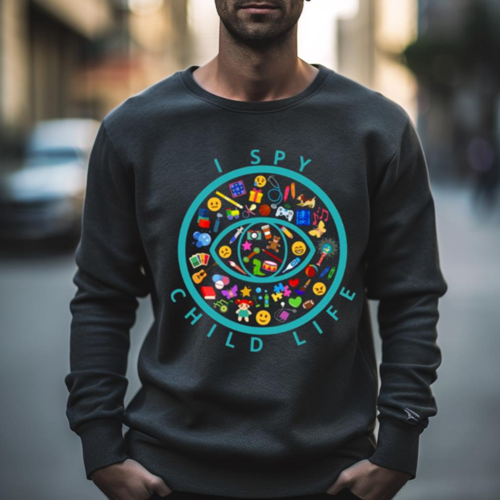 Ispy Child Life Large Icons And Eye Shirt - Hersmiles