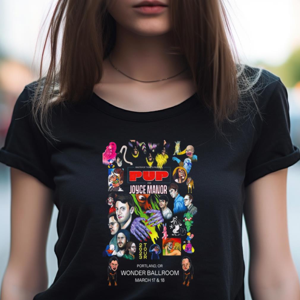 Pup The Band 2023 Portland Or Poster Shirt - Hersmiles
