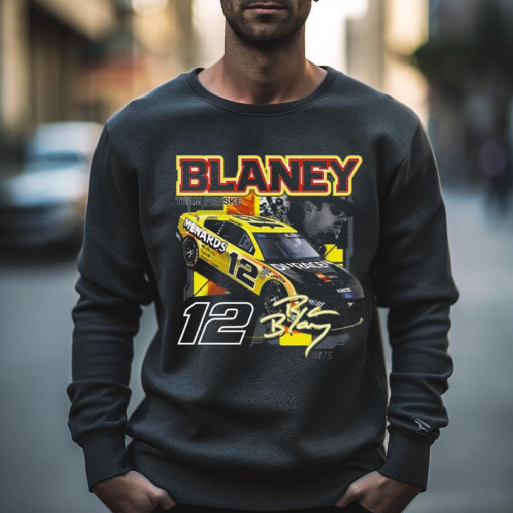 Ryan Blaney 2023 Menards Draft Signature T Shirt - Hersmiles