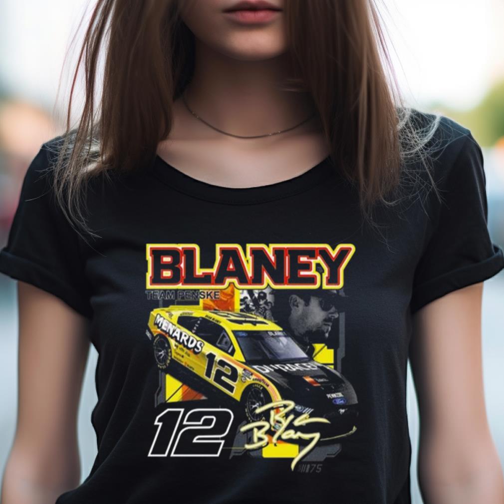 Ryan Blaney 2023 Menards Draft Signature T Shirt - Hersmiles